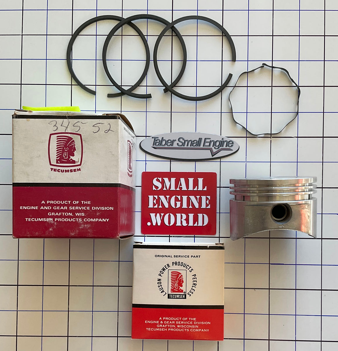 Piston Assembly - Tecumseh OEM - 34532 – Small Engine World